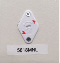 How to Replace 5818MNL (recessed) battery